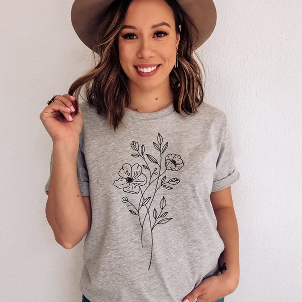 Screen Print Flowers - Etsy