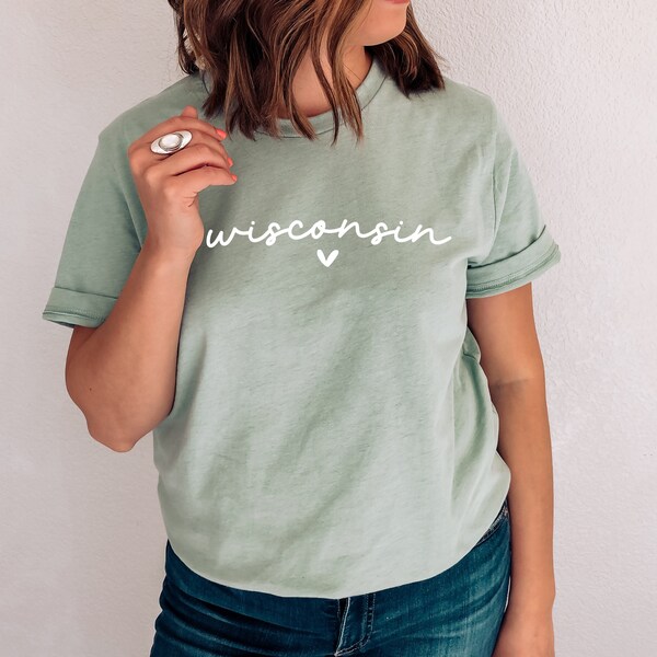 Wisconsin Graphic - Etsy