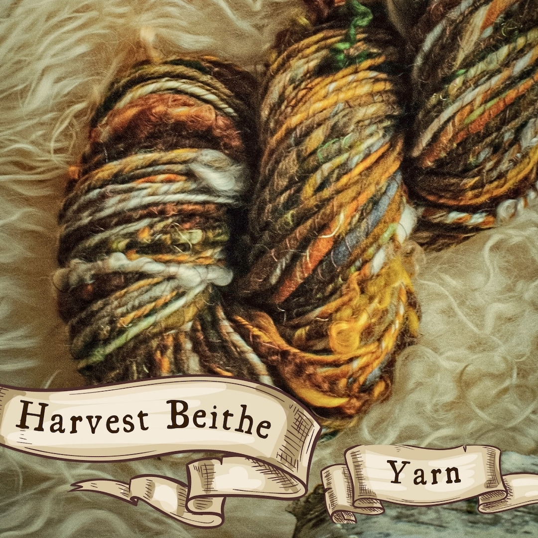 Harvest Beithe Worsted/aran Bulky Art Yarn, Sold in 25 Yard Increments ...