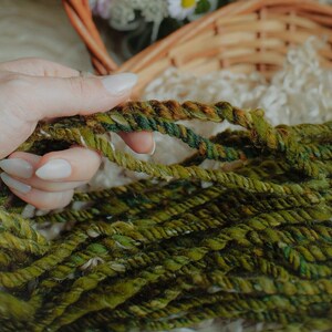 Forest Vines 3 Ply Art Yarn, 10 Yard Increments & Made to Order - Etsy