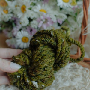 Forest Vines 3 Ply Art Yarn, 10 Yard Increments & Made to Order - Etsy