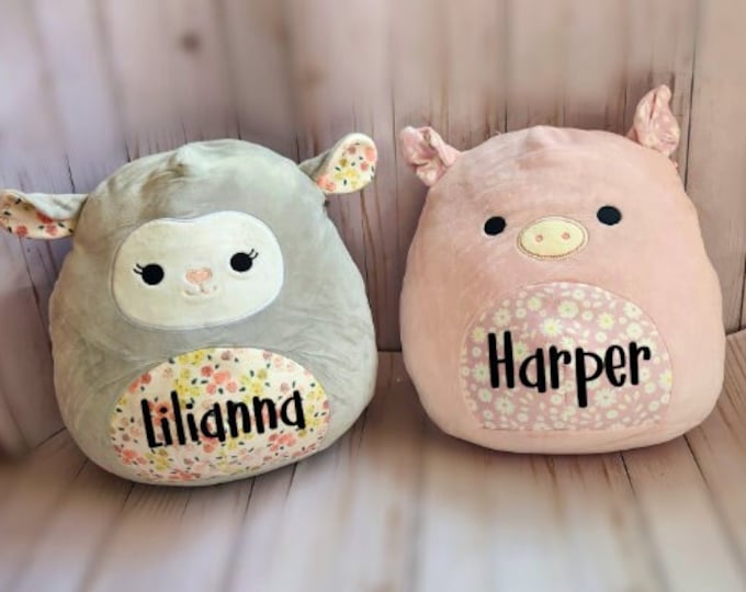Custom Squishmallow, Personalized Squishmallow, Gifts for Girls ...