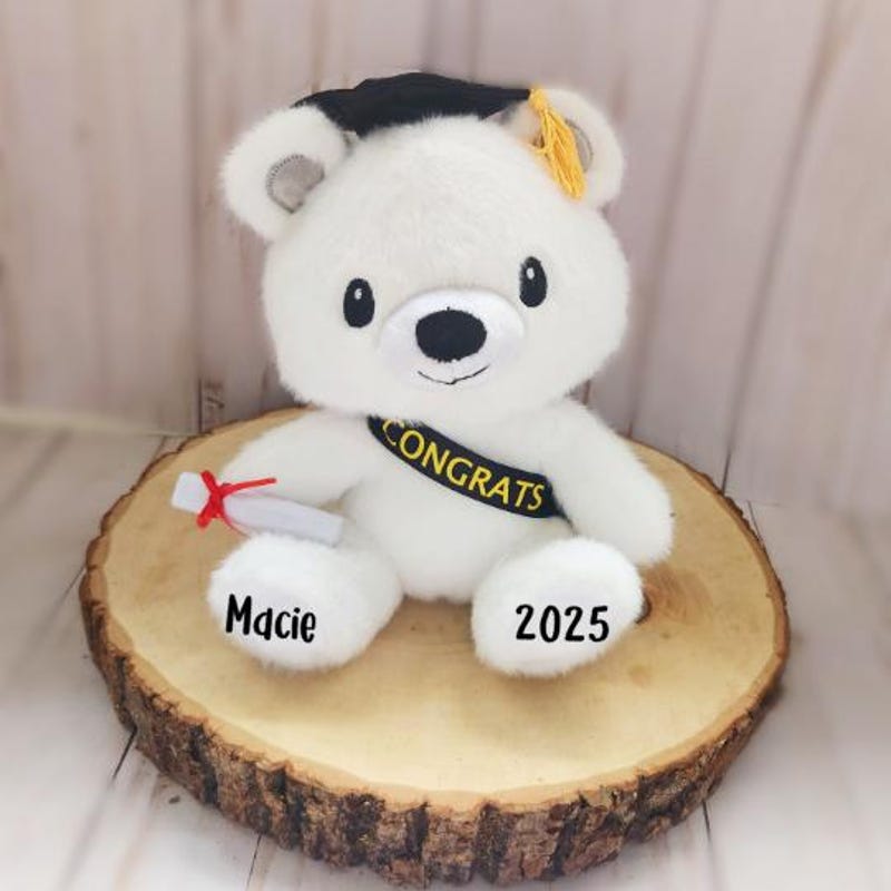 Graduation Bear - Etsy