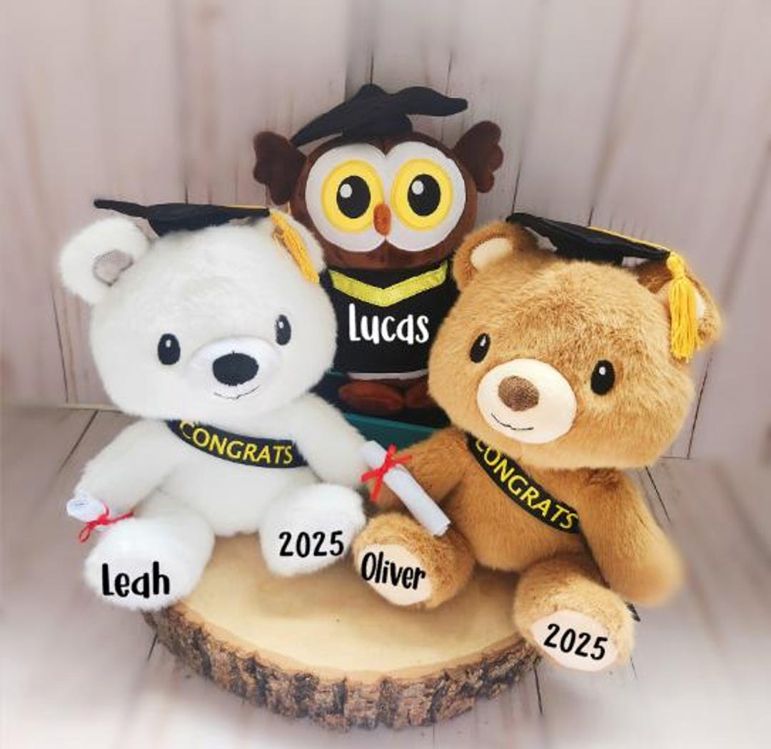 Custom Graduation Bear, Graduation 2025, Graduation Gifts, Graduation ...