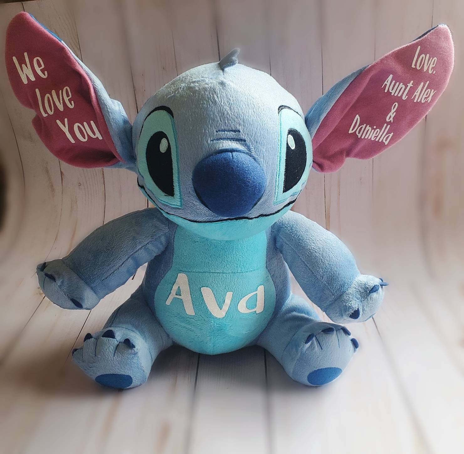 Personalized Stitch Plush Lilo and Stitch Custom Stitch - Etsy