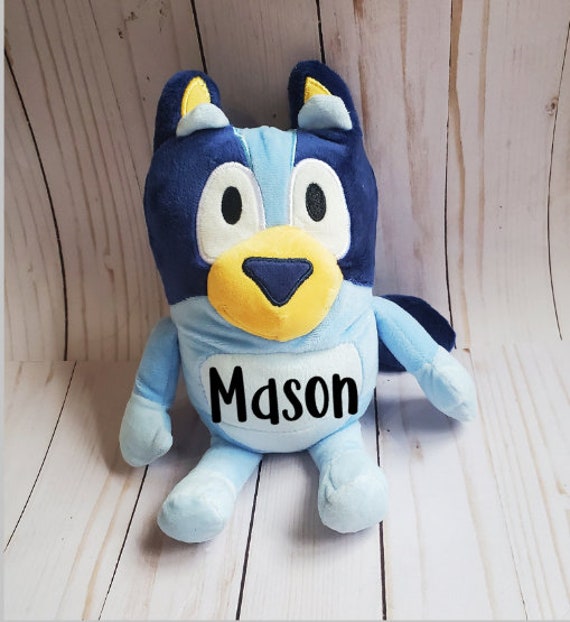 Bluey Plush Personalized Bluey Plush Bluey and Friends - Etsy