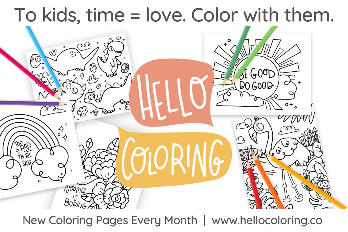 Halloween Bundle Coloring Pages Coloring for Kids Printable | Etsy