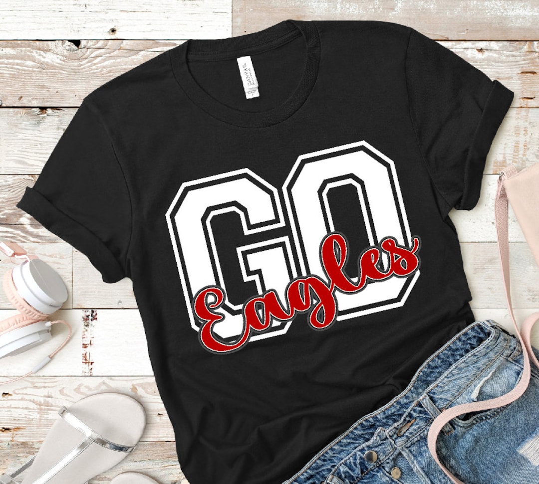 Eagles HTV Transfer Go Eagles Sublimation Transfer Eagles DTF Transfer ...