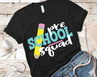 Preschool Iron On | Etsy