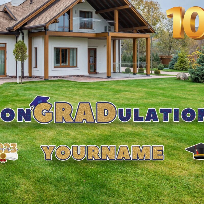 Graduation Yard Sign - Etsy