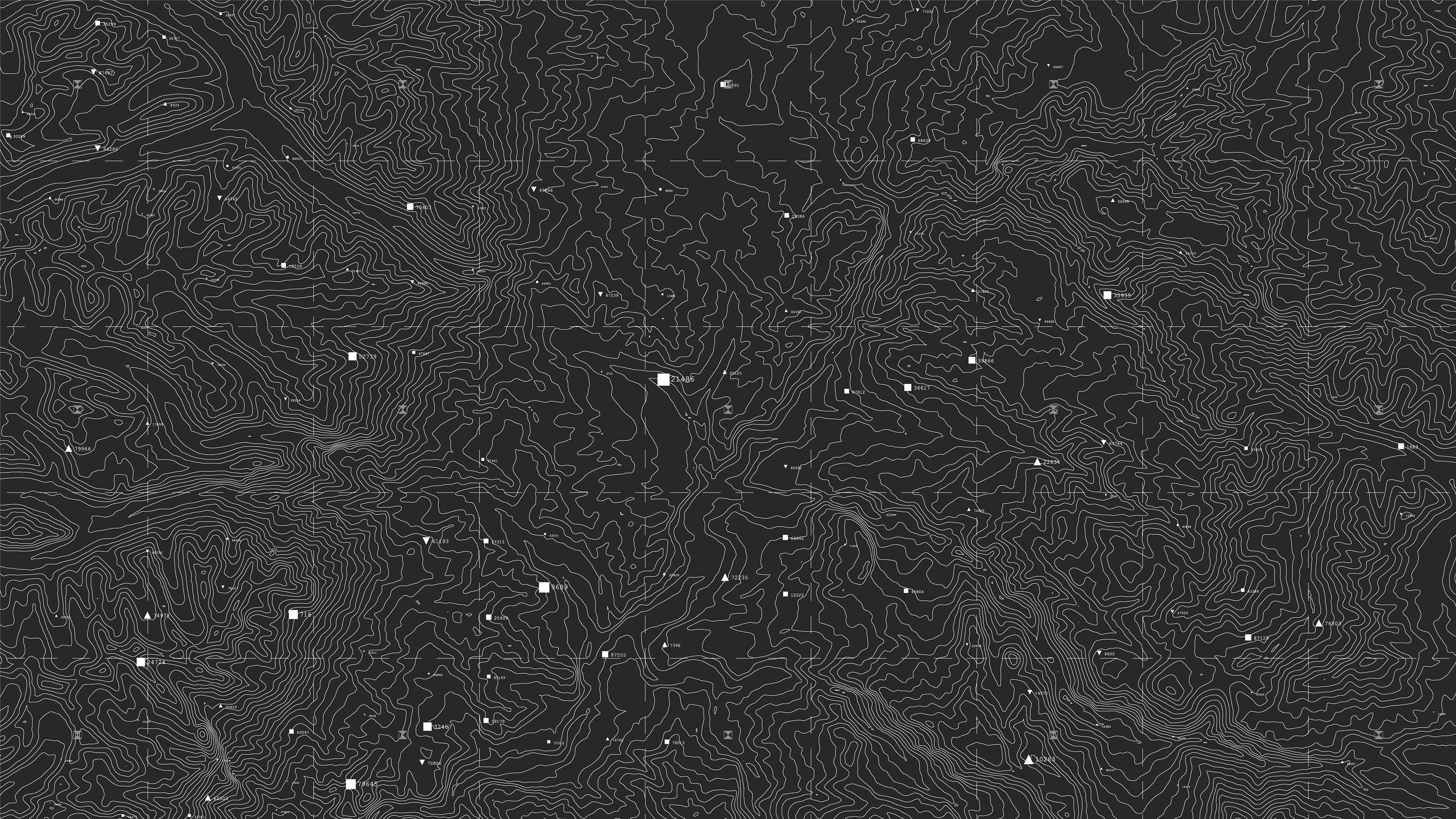 Black and White Topographic Map Peel and Stick Wallpaper - Etsy