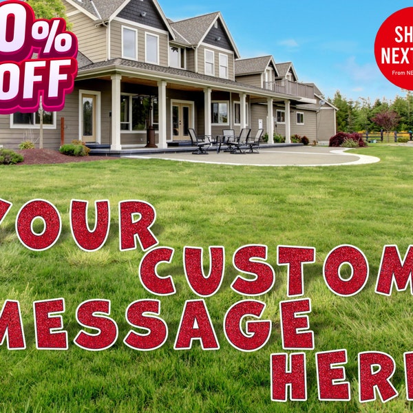 Custom Yard Sign - Etsy