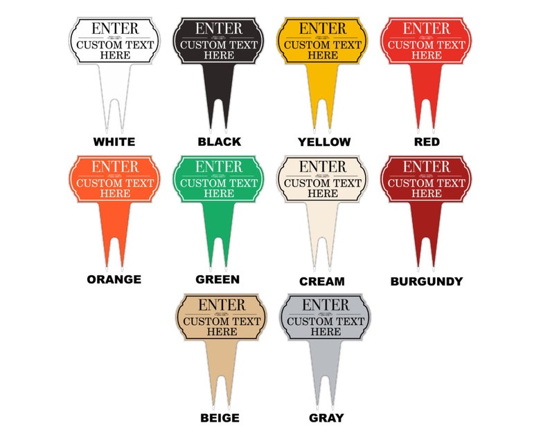 Custom Aluminum Composite Yard Sign Personalized Metal Yard - Etsy