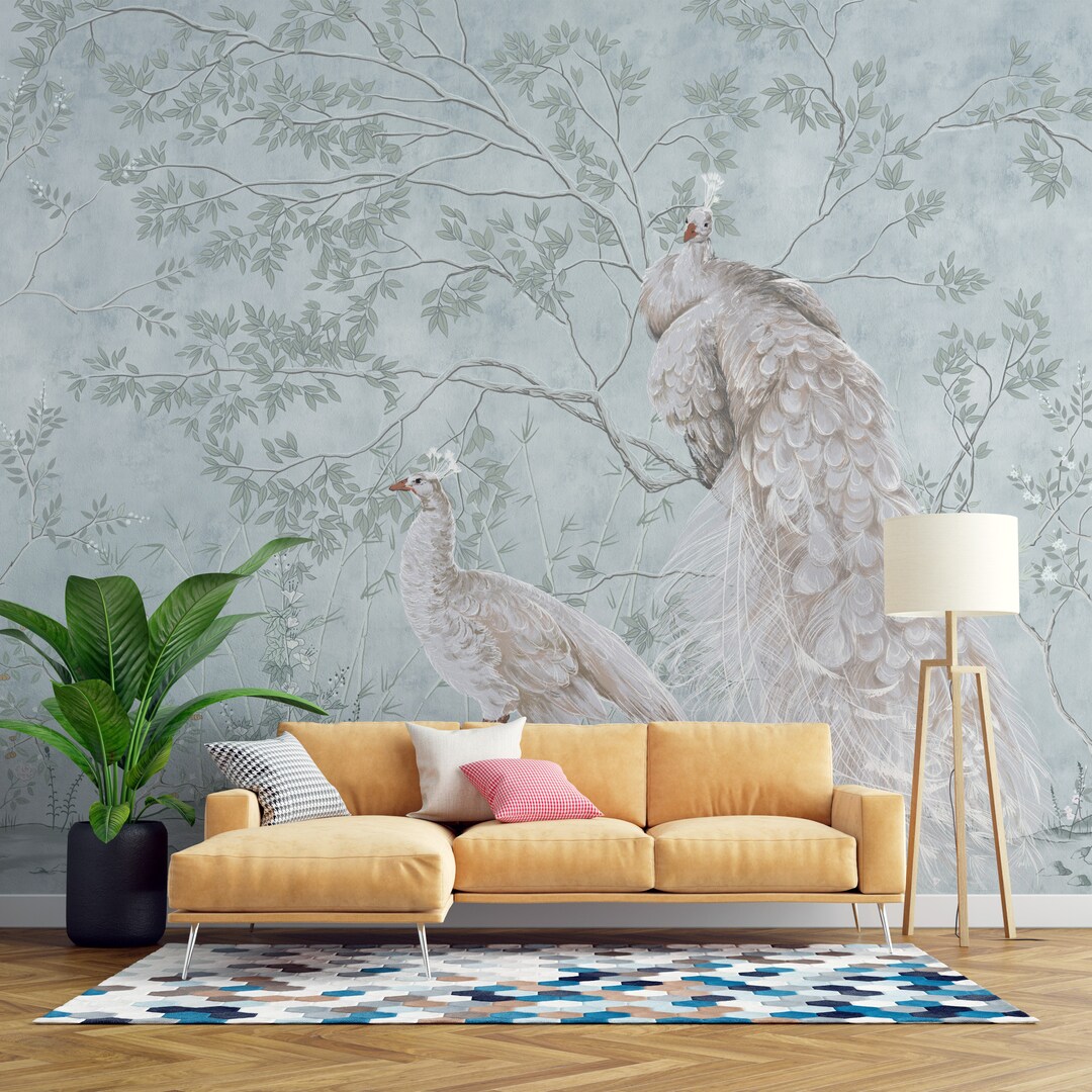 Nature Wallpaper Pattern Wall Mural Peel and Stick Self Adhesive or ...