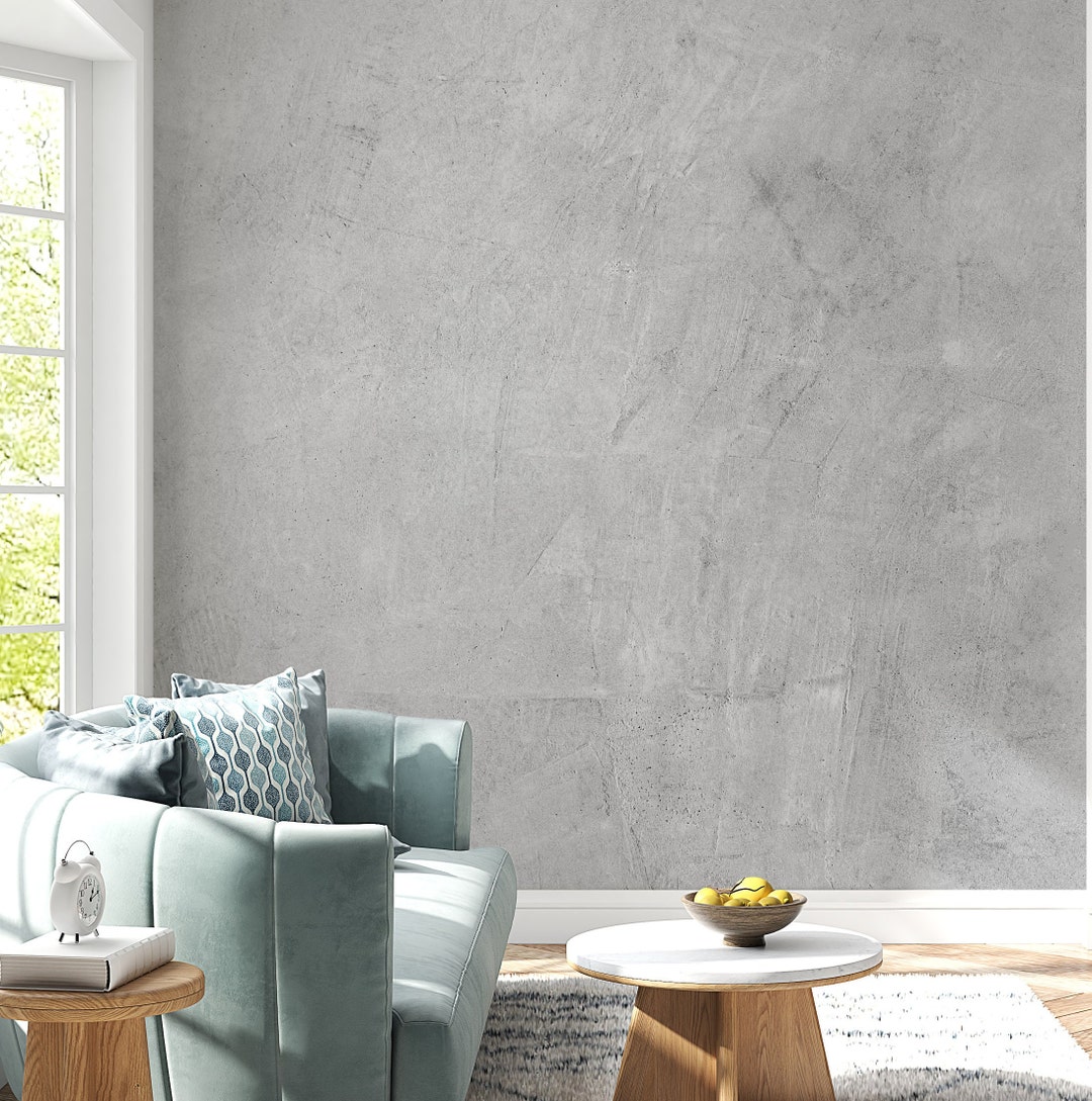 Modern Raw Concrete Texture Wall Mural | Pattern Wall Mural | Peel and ...