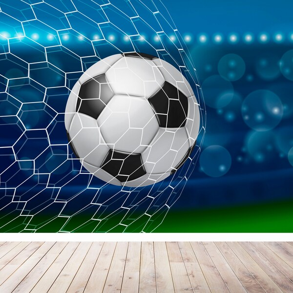 Soccer Wall Mural - Etsy