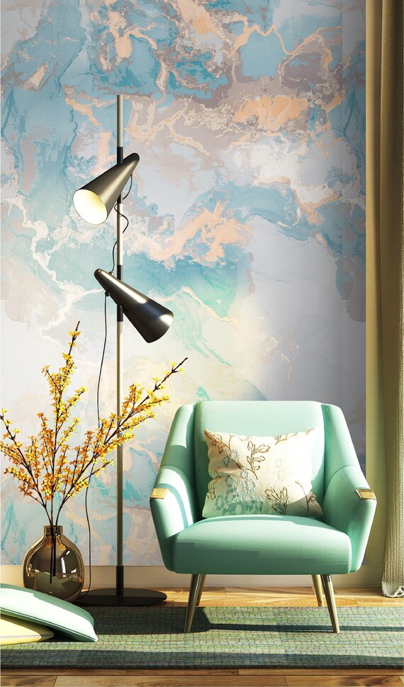 Abstract Wallpaper Peel and Stick Wallpaper Removable | Etsy