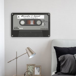 Customizable Retro Casette Record Gift, Personalised Music Casette ...