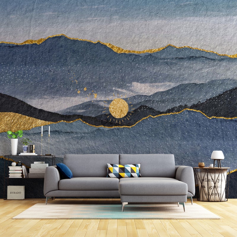 Sun Wall Mural - Etsy