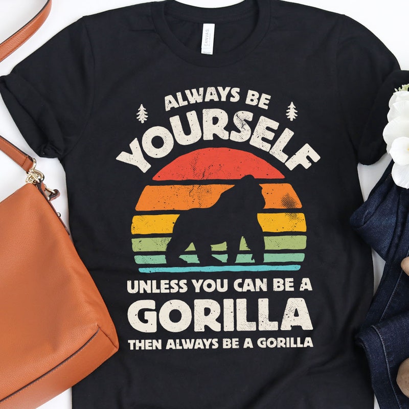 Gorilla Shirt - Etsy