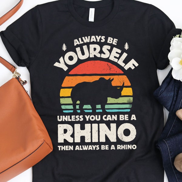 Rhino Shirt - Etsy