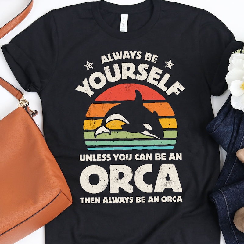 Kids Orca Shirt - Etsy