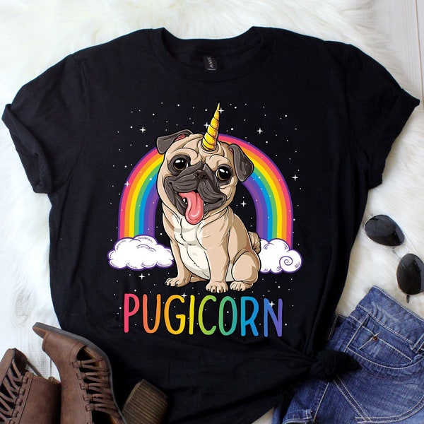 Pug T Shirt - Etsy