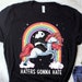 Haters Hate Panda Unicorn Shirt / Panda Shirt / Panda Gifts / Pandicorn ...