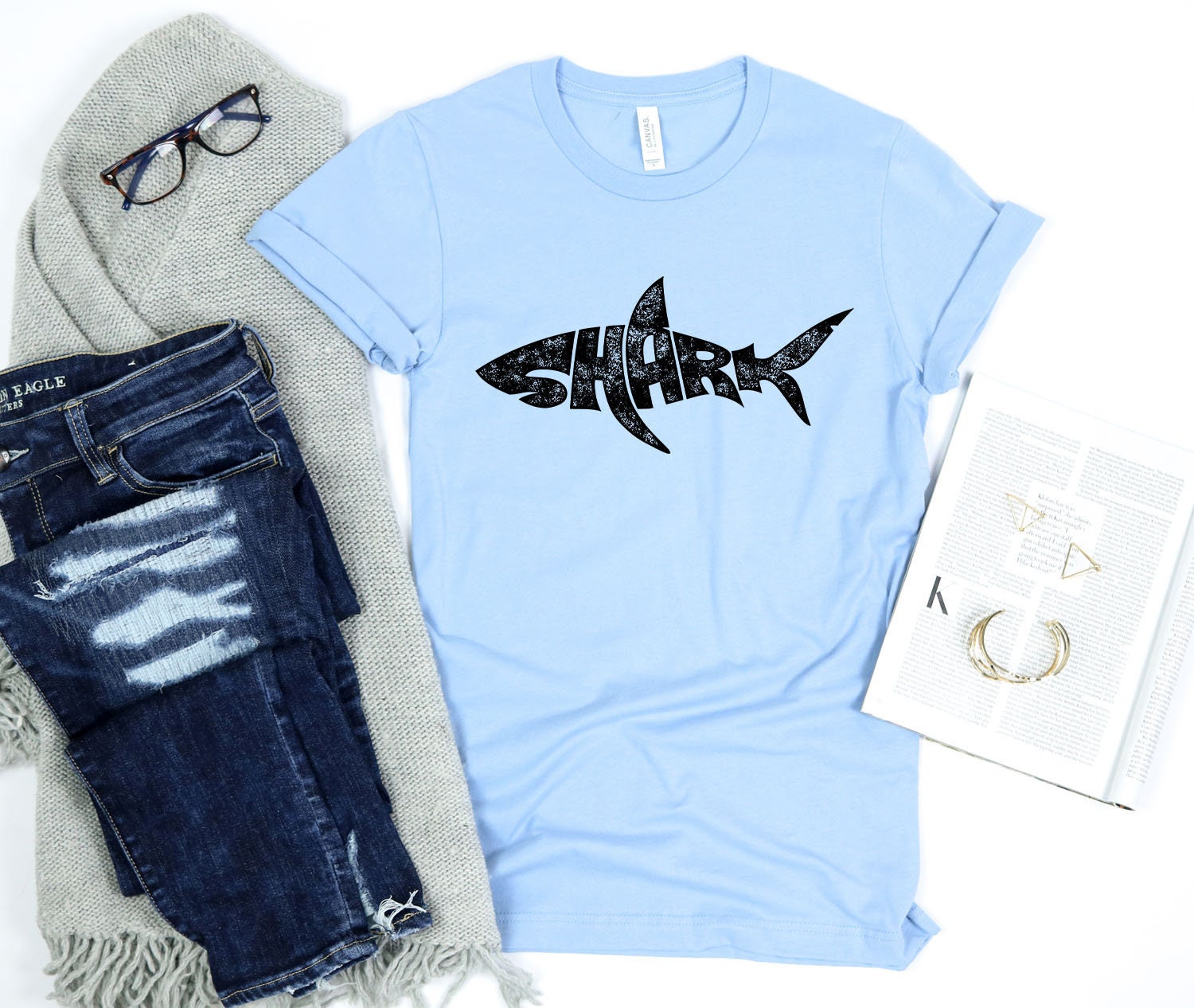 Shark Shirt / Shark Gifts / Shark Design / Shark Lover Gift / - Etsy