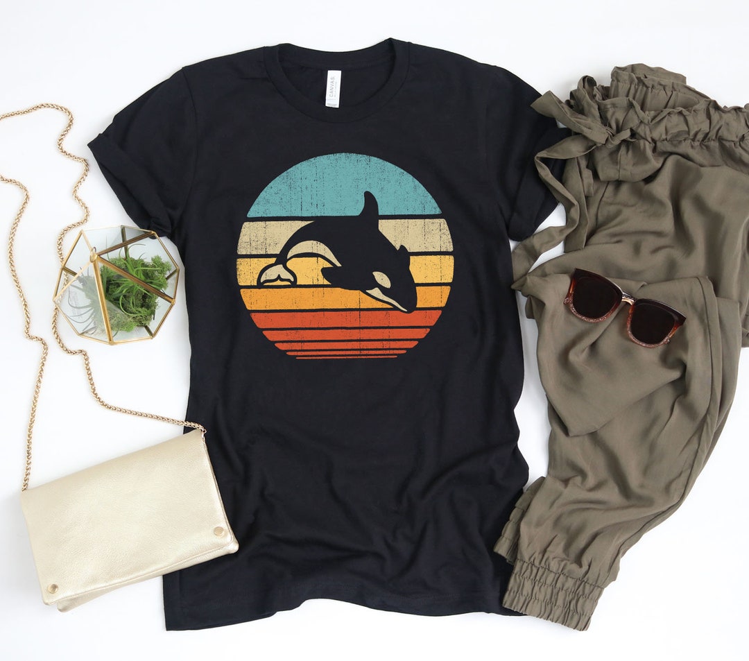 Orca Sunset Shirt / Orca Shirt / Orca Whale Gift / Gift for Orca Lover ...