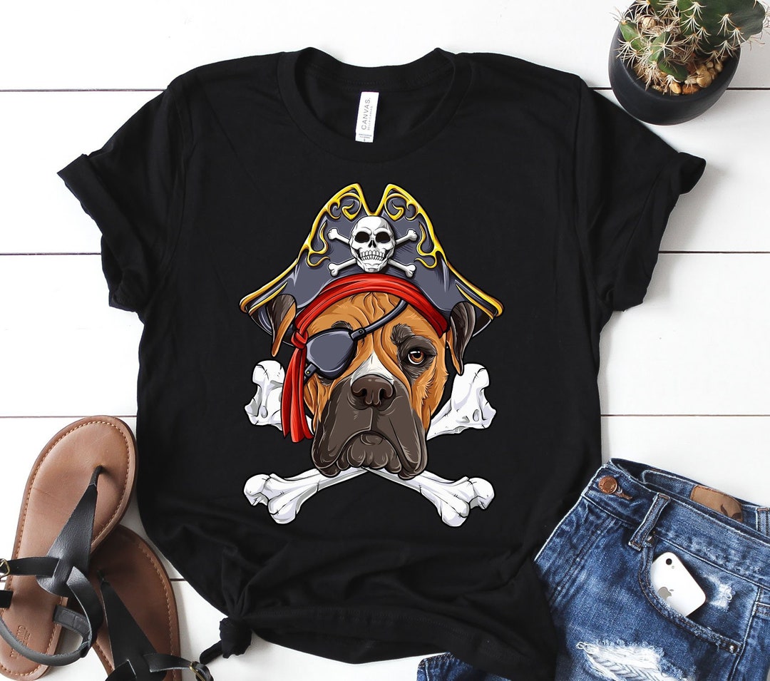 Boxer Pirate Shirt / Boxer Shirt / Boxer Gifts / Boxers / Boxer Lover ...