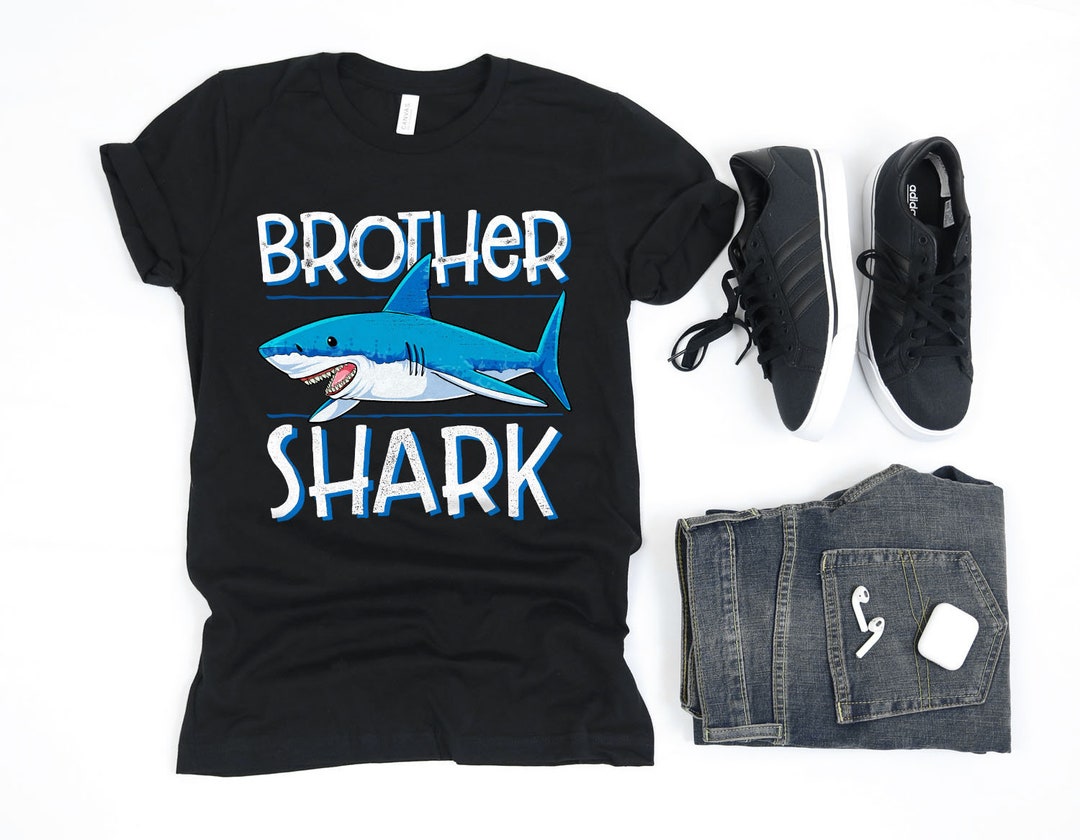 Brother Shark Shirt / Shark Shirt / Shark Gifts / Funny Sharks / Shark ...
