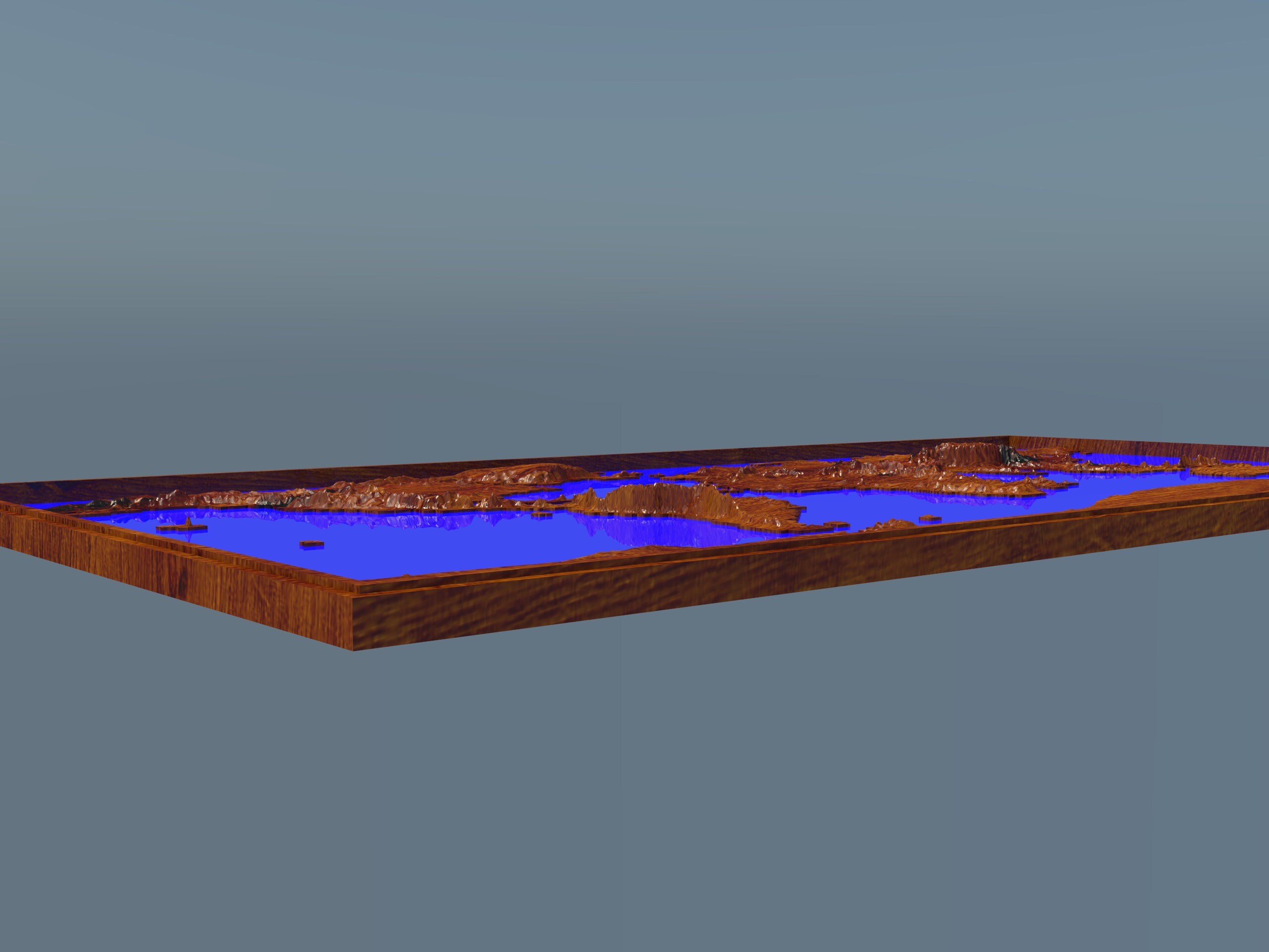 World Map 3d STL for Cnc and 3d Printer - Etsy