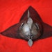 Vintage Decorative Mughal Islamic Iron Engraved Helmet Khula Khud Armor ...