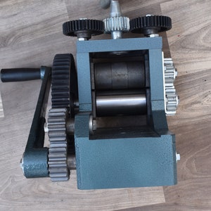 Mini Roller Machine Manual Wire Sheet Flattening Texturing Rolling Mill ...