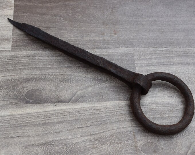 2 Inch Ring Pull - Blacksmith Forged - Etsy