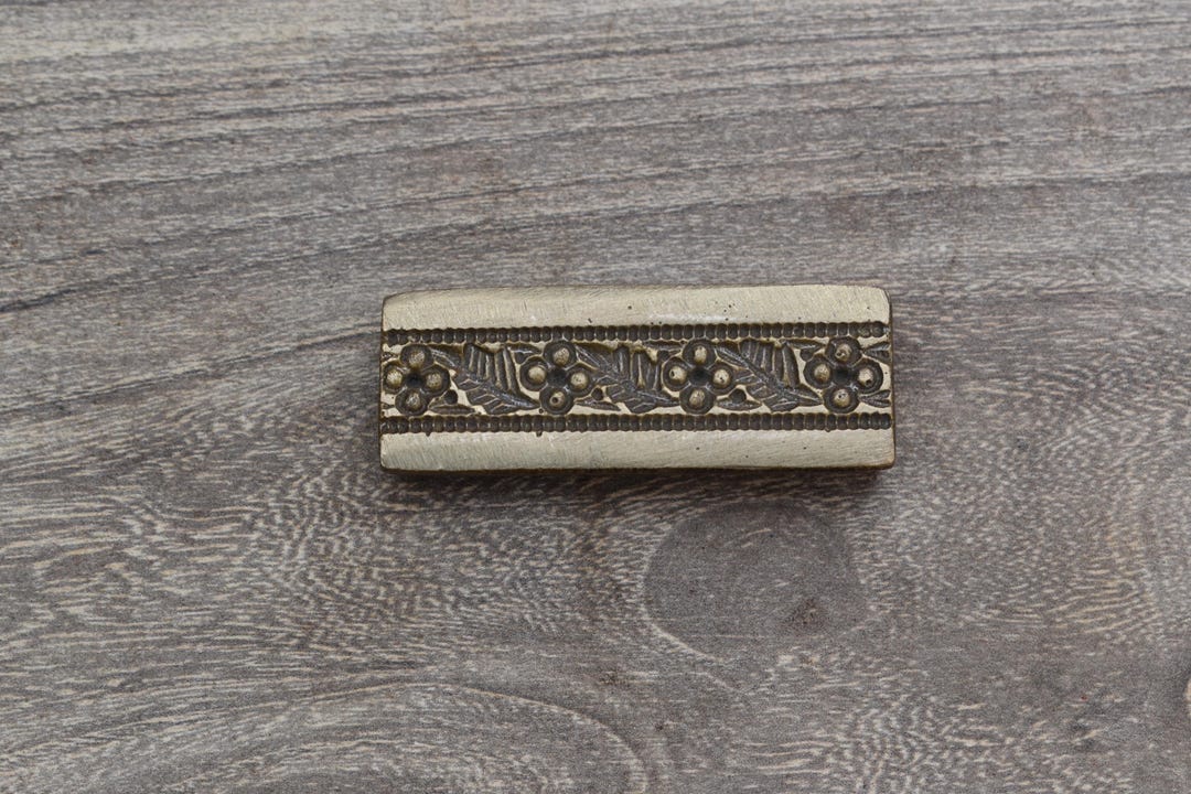 Vintage Type Handmade Silversmith Cast Brass Jewelry Making Die Mold ...