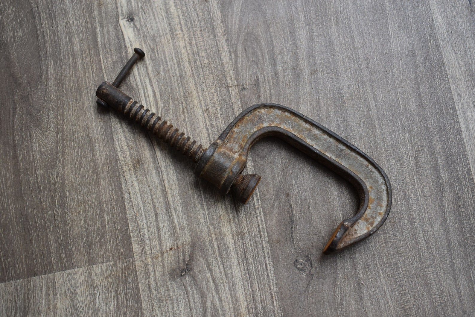 Vintage Iron Vice Table Bench Vice Woodworking Carpentry Tools - Etsy