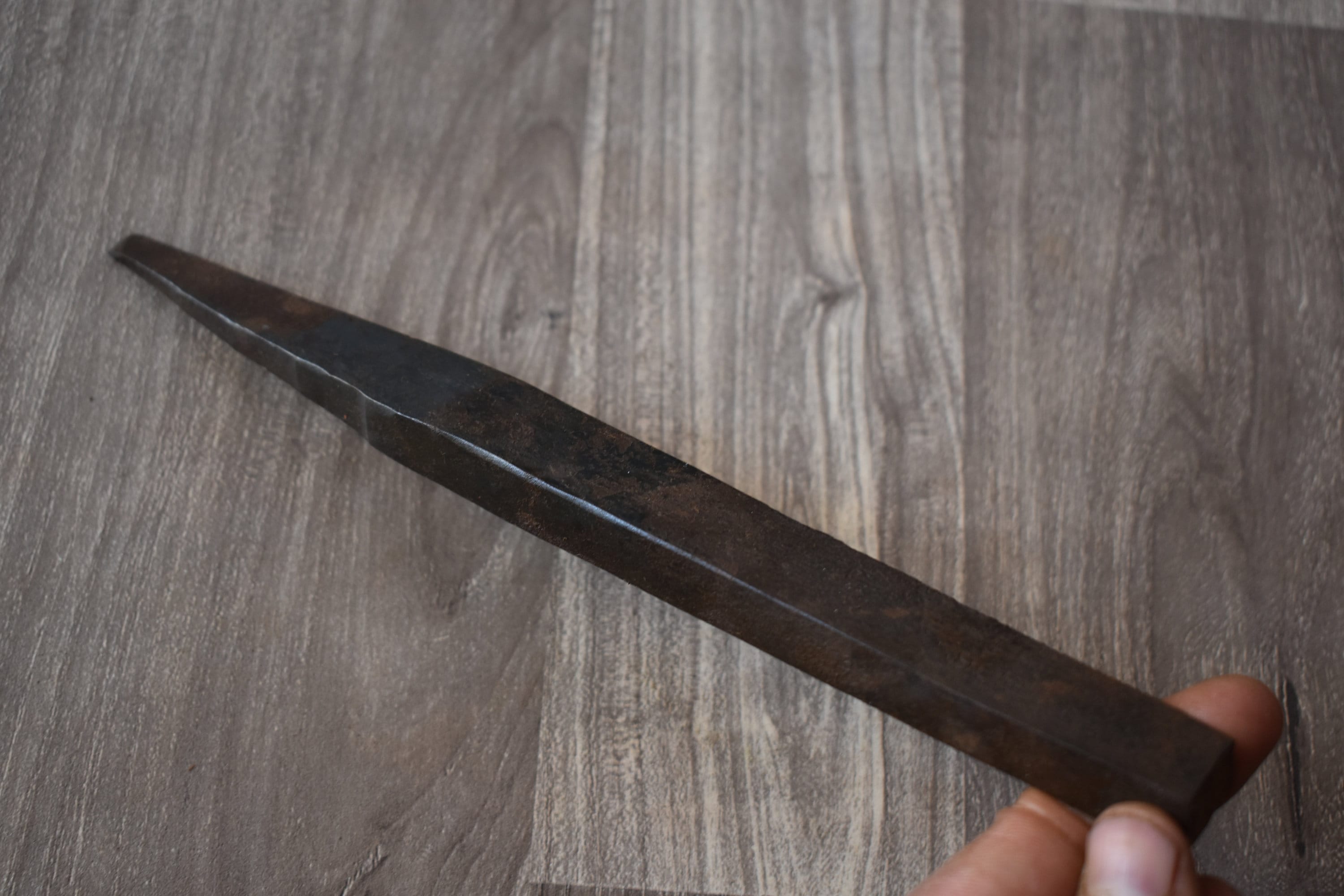 Vintage Handforged Iron Wedge Punches Chisel Rock Stone | Etsy