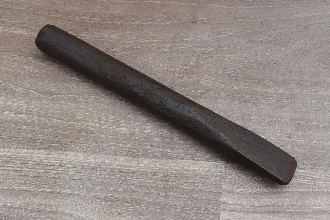 Vintage Handforged Iron Wedge Punches Chisel Rock Stone Wood Breaker ...