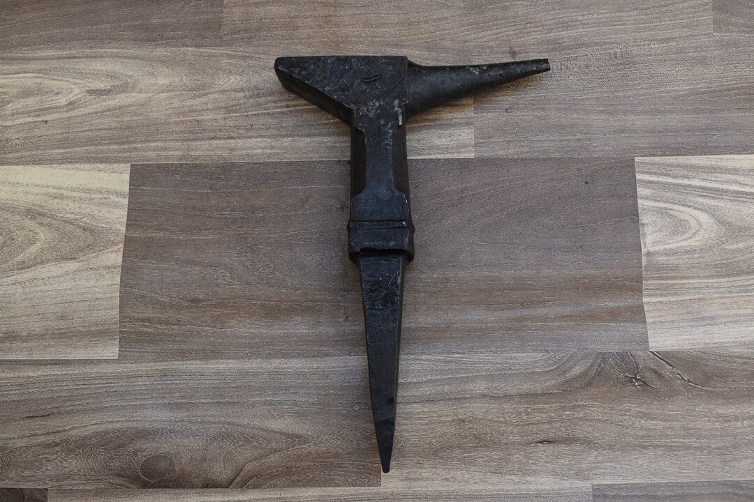 Vintage Rare Iron Anvil Hand Forged Blacksmith Silversmith Tinsmith T ...