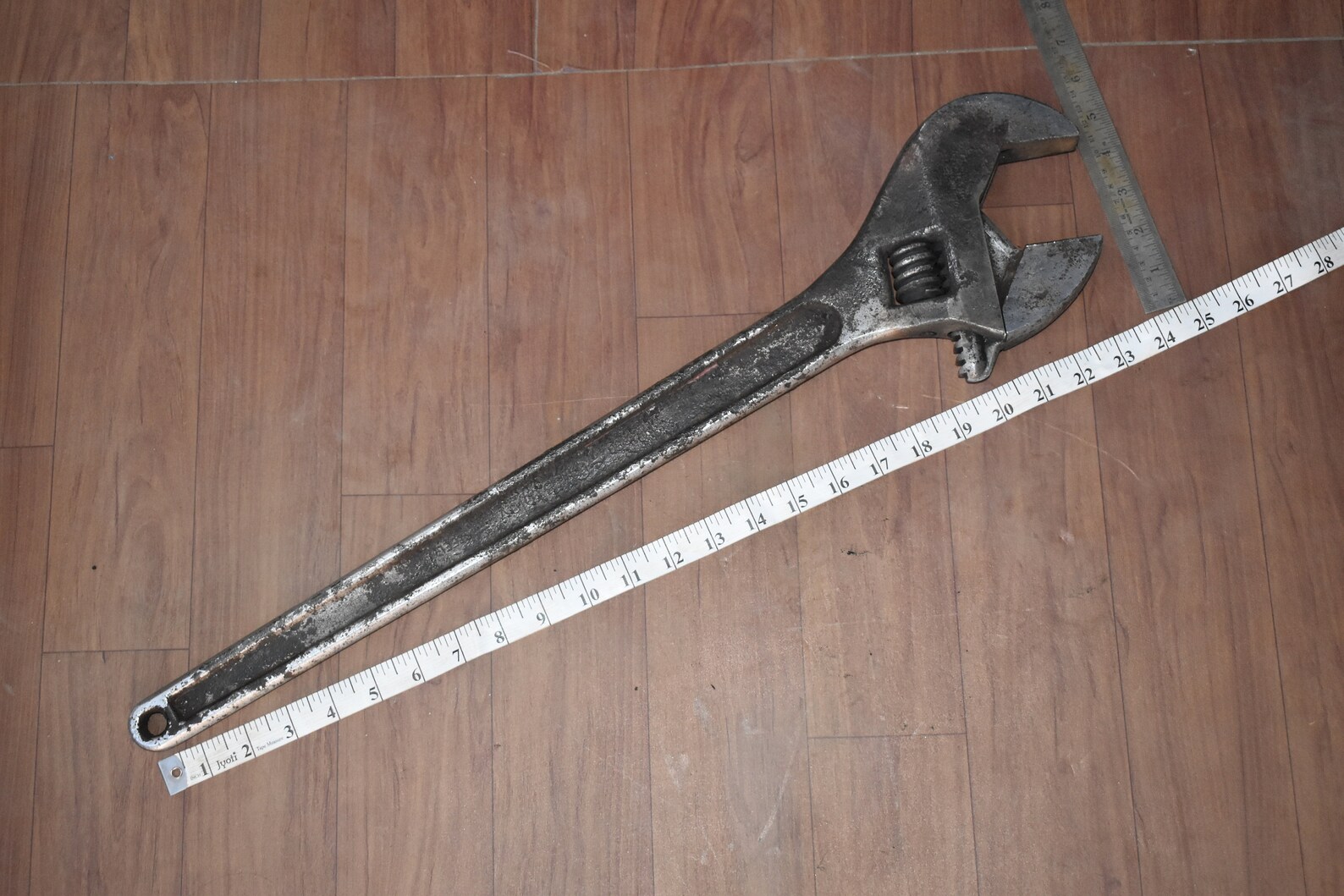 Vtg Steel Large Extra Wide Plumbing Adjustable Wrench Spanner - Etsy UK