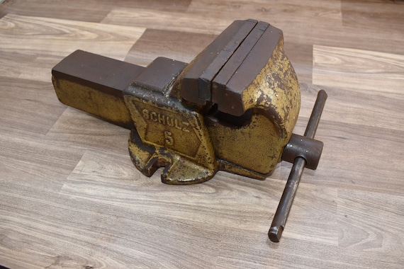 Vtg Iron Large Table Vise Gunsmith Blacksmith Tinsmith Workshop Tool Collectible Etsy UK
