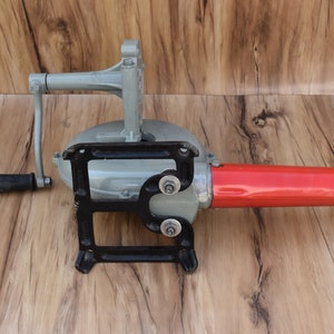Vintage Style Blacksmith Aluminium Hand Blower Crank Forge Air Blower ...