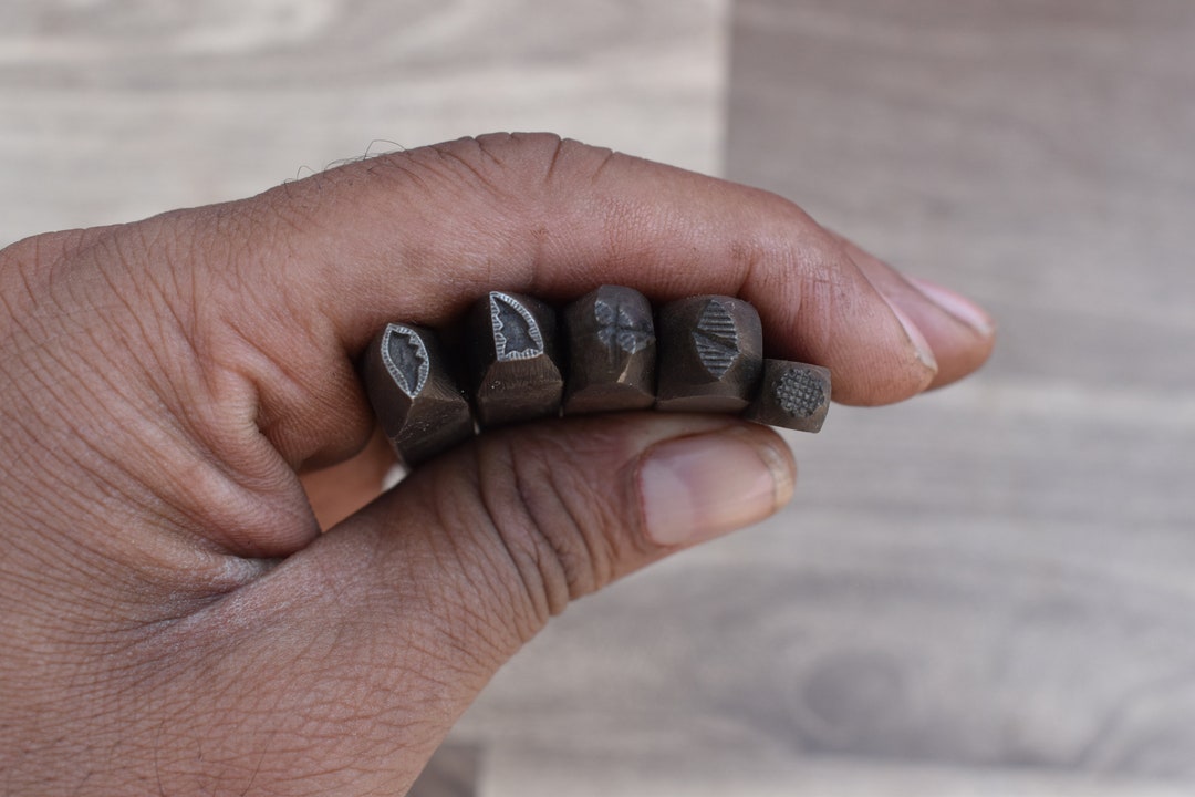 Vintage Iron Forged Hand Made Metal Punch Jewelry Workers Metal Punch ...
