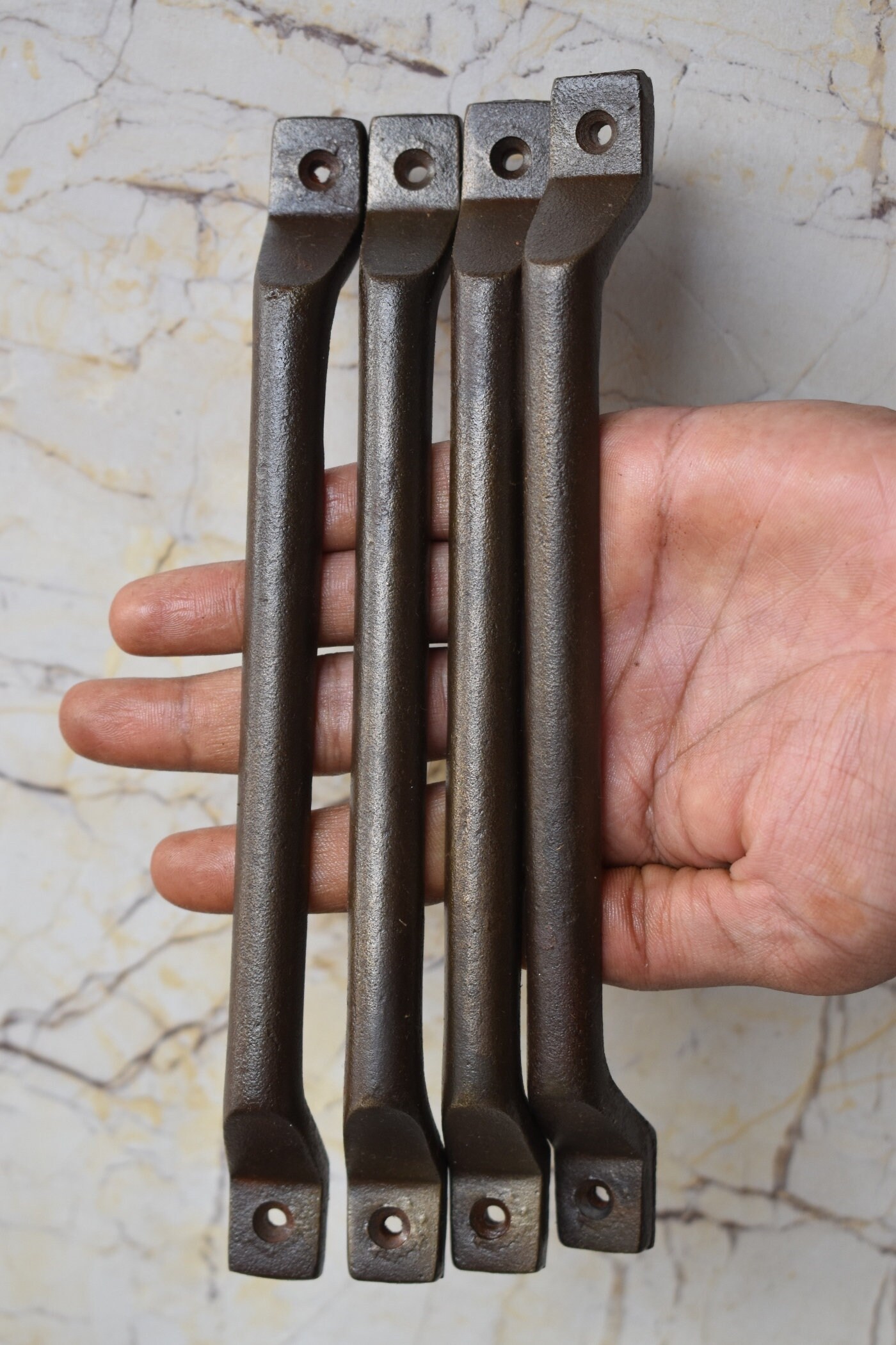 Rustic Vintage Cast Iron Barn Door Handle Cabinet Gate Handle | Etsy