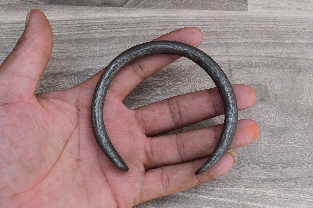 Vintage Damascus Bracelet Hand Forged Damasteel Bracelets Men's Cuff ...