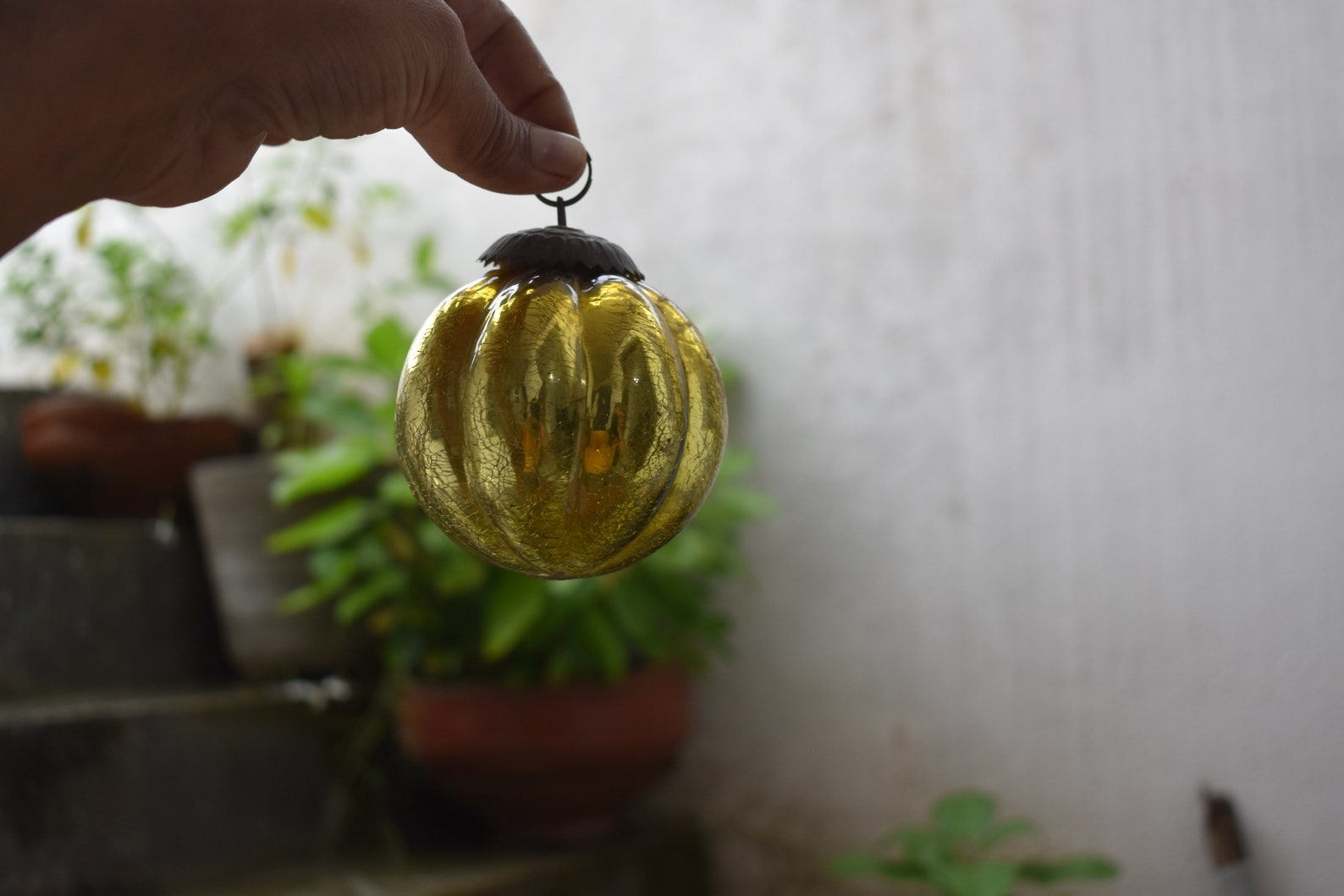 Vintage KUGEL Golden Pear Shape Glass Christmas Tree Ornament - Etsy