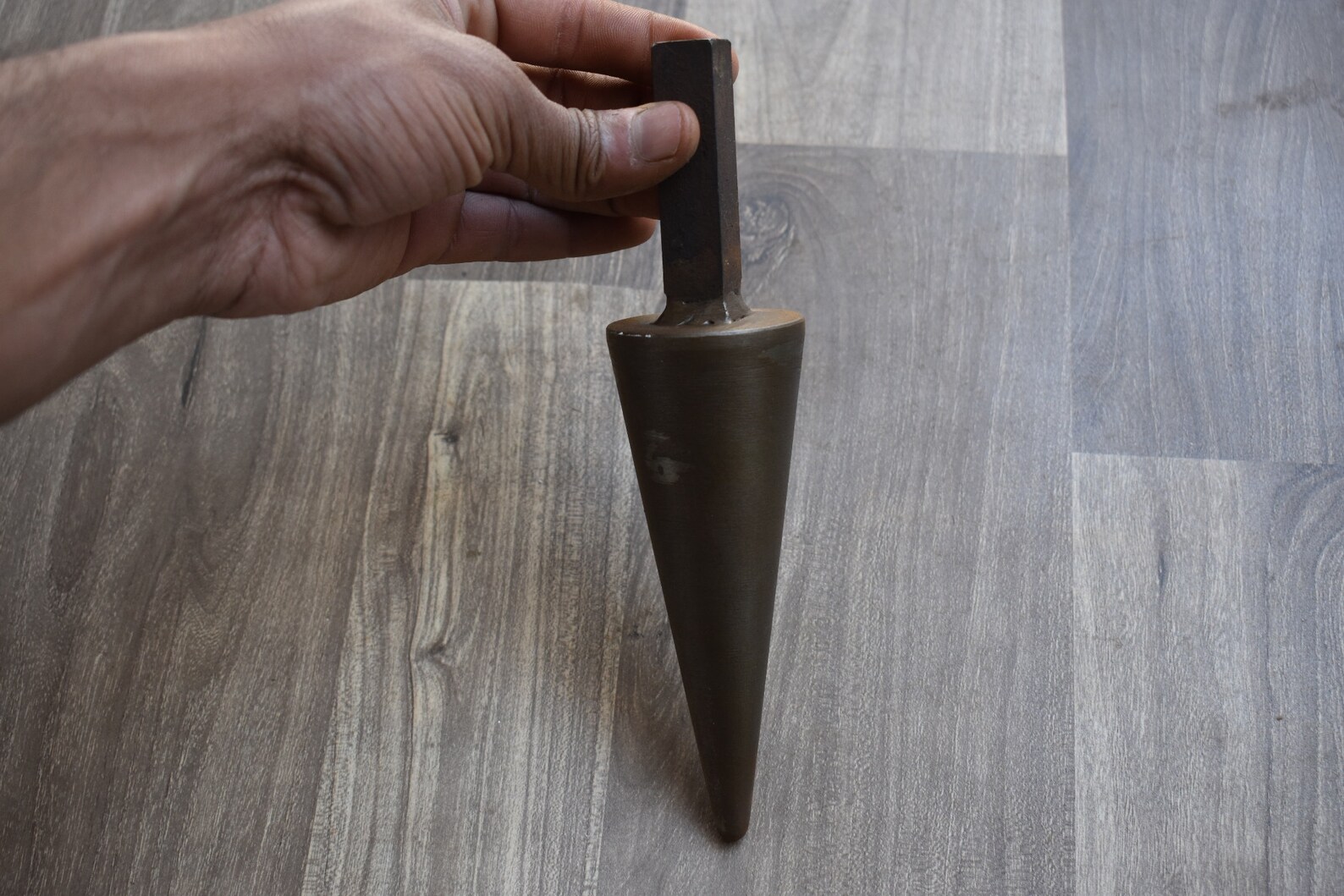 Vintage Gunsmith Blacksmith Tinsmith Hardy Cone Handmade Iron Anvil 36. ...