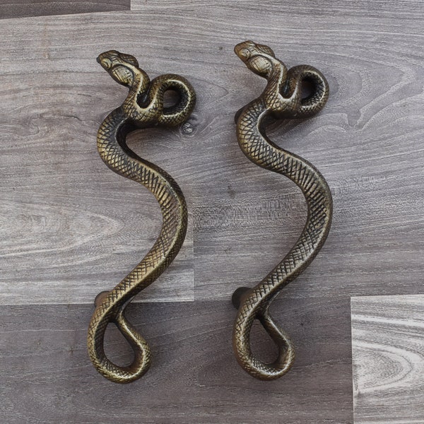 Snake Door Handle - Etsy